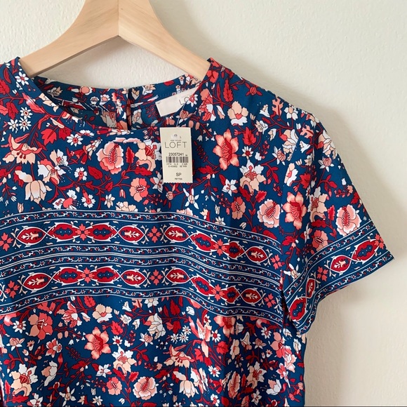 LOFT | Tops | Floral Loft Blouse | Poshmark